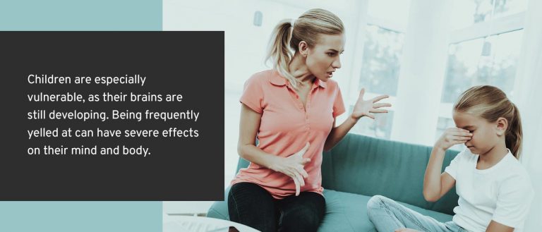 The Psychological Effects of Yelling | Taylor Counseling Group